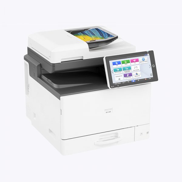 Ricoh IM C300/IMC 300F Color Laser Multifunction Printer - Graphic ...