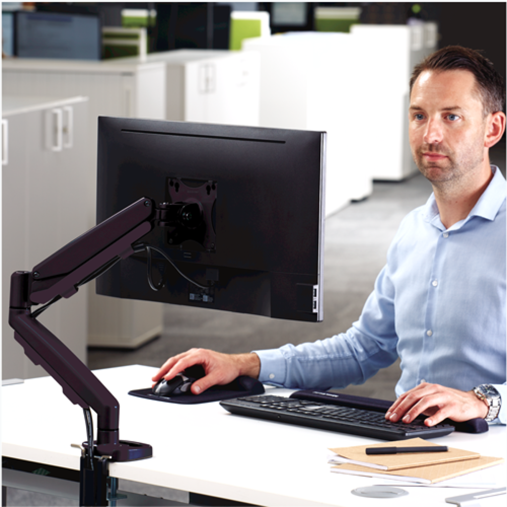 FELLOWES EPPA SERIES SINGLE MONITOR ARM - Graphic International centre
